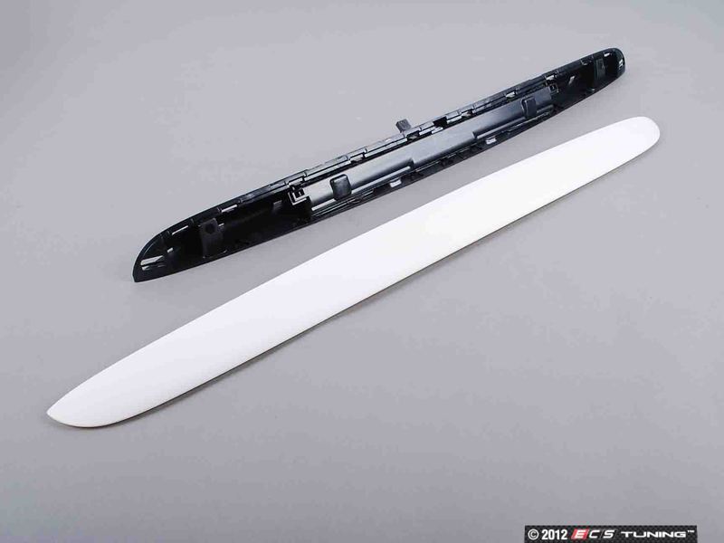 Genuine MINI - 51132754240 - Trunk Lid Grip - Primed (51-13-2-754-240)