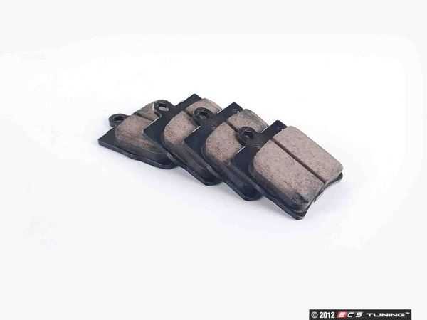 Akebono - 0044209120 - Rear Euro Ceramic Brake Pad Set
