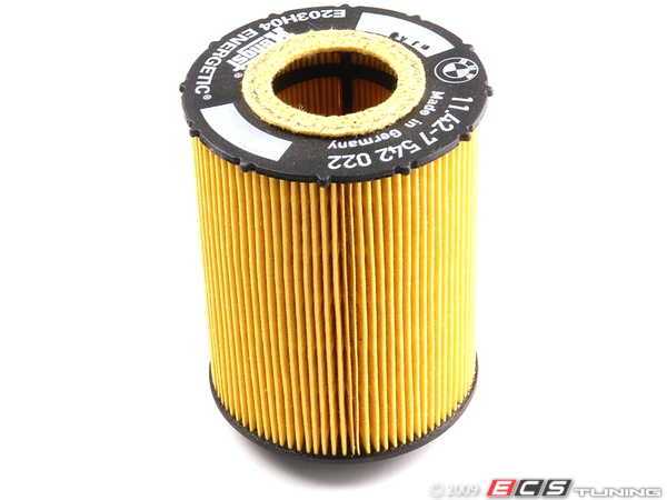 Genuine BMW - 11427542021 - Oil Filter Kit (11-42-7-542-021)
