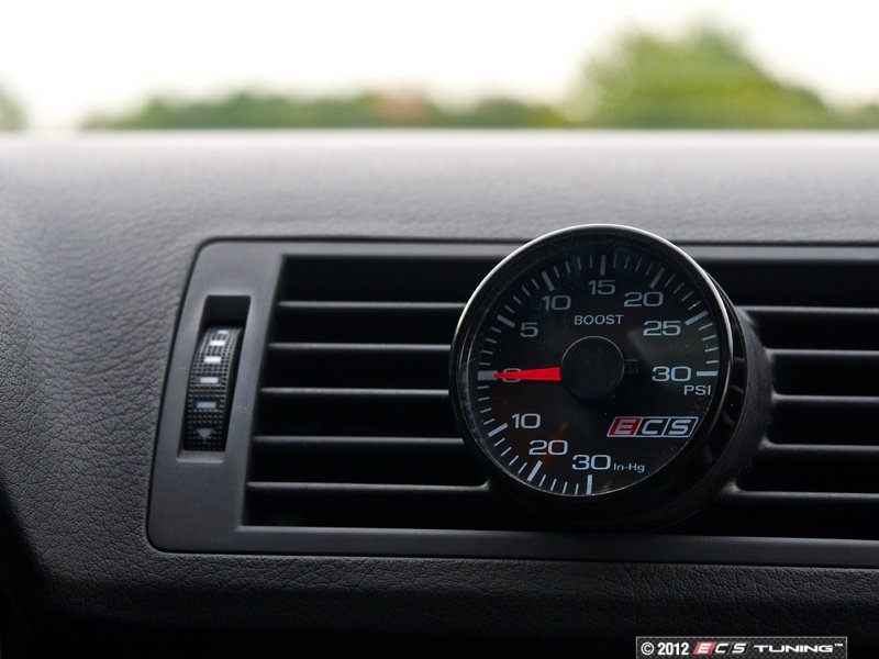ECS News - Audi B7 A4 2.0T ECS Vent Pod Boost Gauge Kits