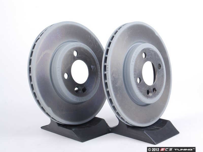 Genuine MINI - 34116858651KT - Front Brake Rotors - Pair 11.02" (280x22)