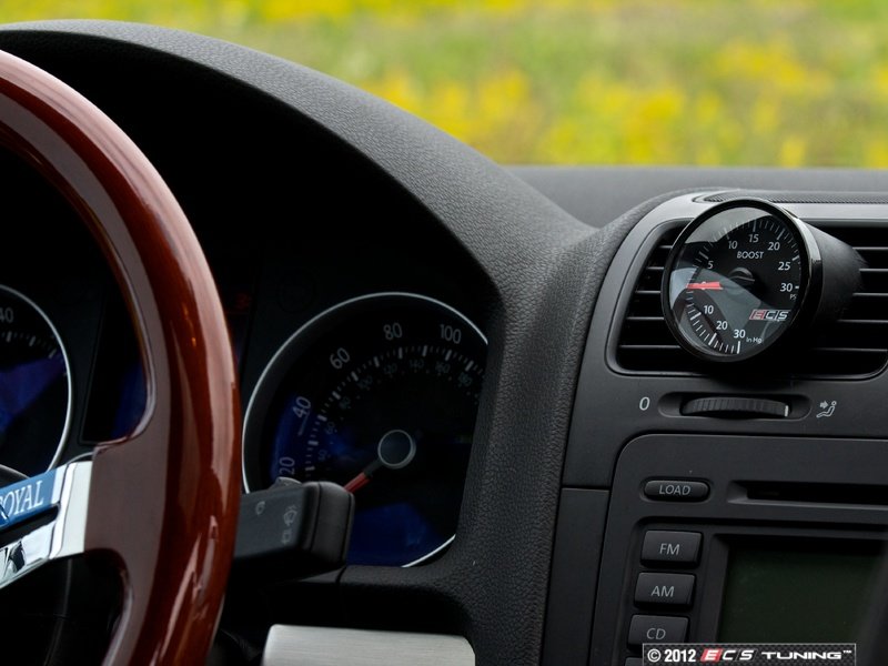 ECS News - VW MKV GTI/Jetta 2.0T ECS Vent Pod Boost Gauge Kits