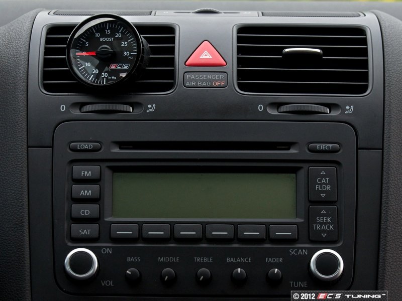 ECS News - VW MKV GTI/Jetta 2.0T ECS Vent Pod Boost Gauge Kits