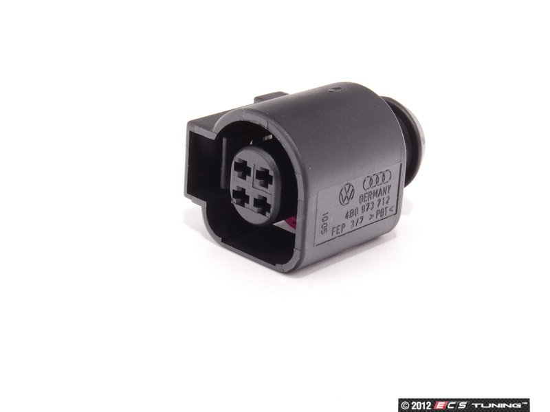 Genuine Volkswagen Audi - 4B0973712 - 4 Pin Flat Connector - Priced ...