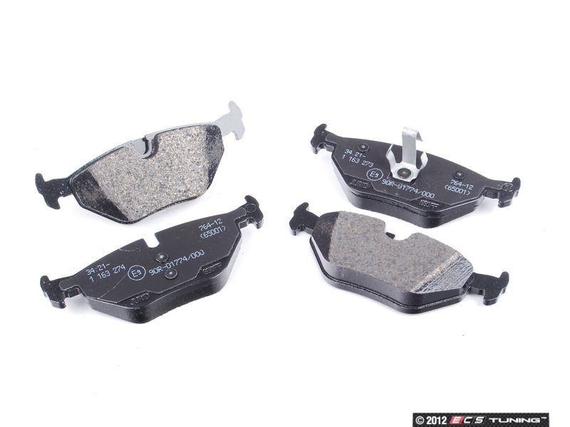 Genuine BMW - 34116761244KT2 - Front And Rear Brake Pad Kit - Genuine BMW
