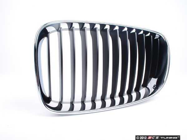 Genuine BMW - 51137166439 - Grille - Chrome Frame with Black Grille (51 ...