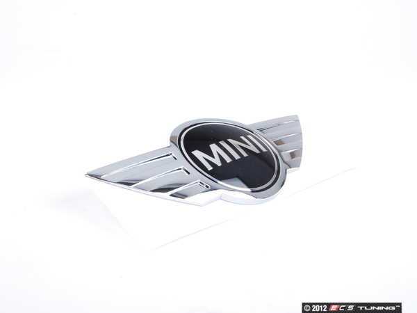 Genuine MINI - 51147026186 - MINI Cooper Rear Trunk Emblem (51-14-7-026 ...