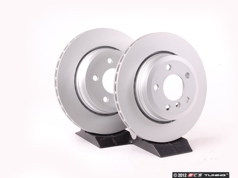 Genuine BMW - 34213332217 - Rear Brake Rotors - Pair (320x22) (34-21-3 ...