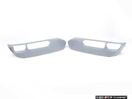 Genuine BMW - 52107057989 - Seat Trim Cover Set - Gray (52-10-7-057-989)