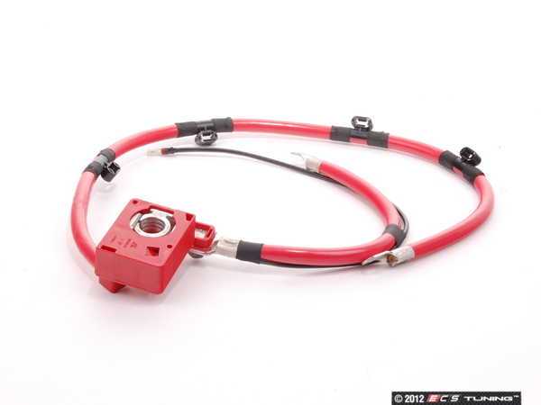 Genuine BMW - 61129127780 - Battery cable - positive (61-12-9-127-780)