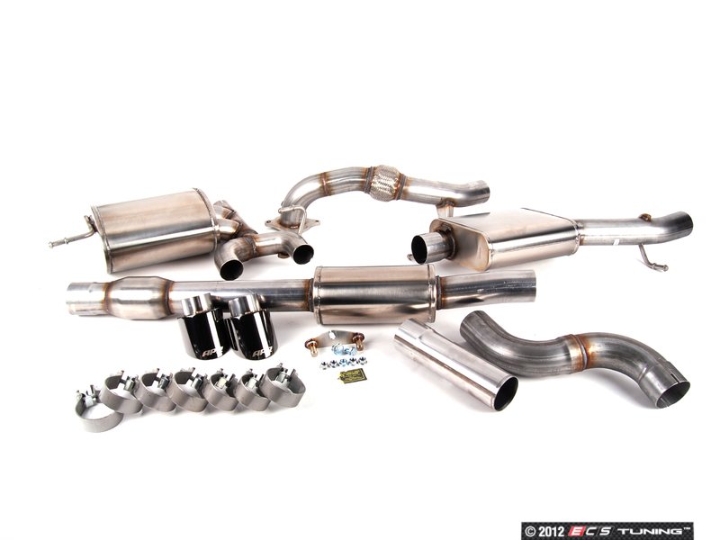 APR - FE100047B - Golf R Full Turbo Back 3" Exahust - RSC System - (NO ...