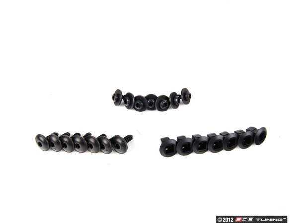 Genuine Volkswagen Audi - 1K0898977 - Front Fender Liner Hardware Kit ...