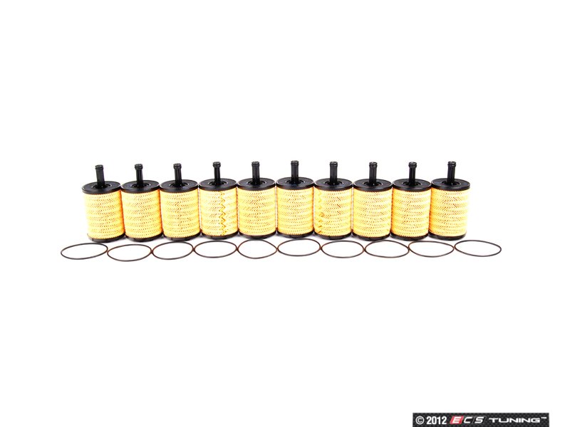 Genuine Volkswagen Audi - 071115562C - Oil Filter - 10 Pack (071 115 562 C)