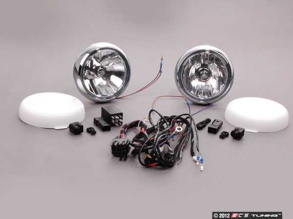 Genuine MINI - 63210420292 - Driving Lights Retrofit Kit - Chrome (63 ...