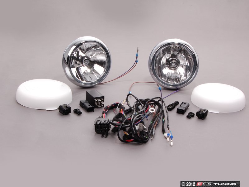 Genuine MINI - 63210420292 - Driving Lights Retrofit Kit - Chrome (63 ...
