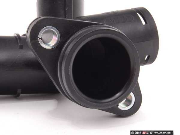 Genuine Volkswagen Audi - 06D121132C - Coolant Hose Flange (06D 121 132 C)