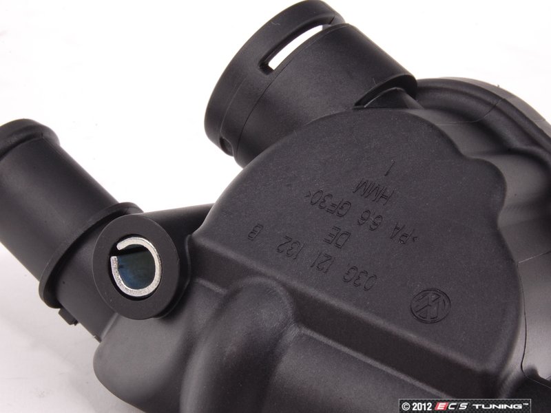 Genuine Volkswagen Audi - 03G121132B - Coolant Flange (03G 121 132 B)