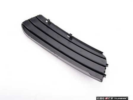 Genuine Volkswagen Audi - 8K080768201C - Lower Grille - Satin Black - Right