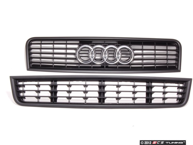 Genuine European Volkswagen Audi - 8E0807647C5PVKT - Blackout Grille Kit