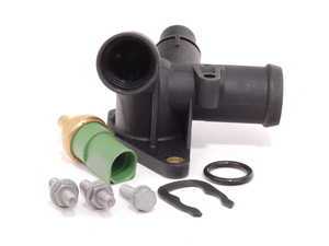 Audi B6 A4 Quattro 1.8T Engine Coolant Flanges & Parts - ECS Tuning
