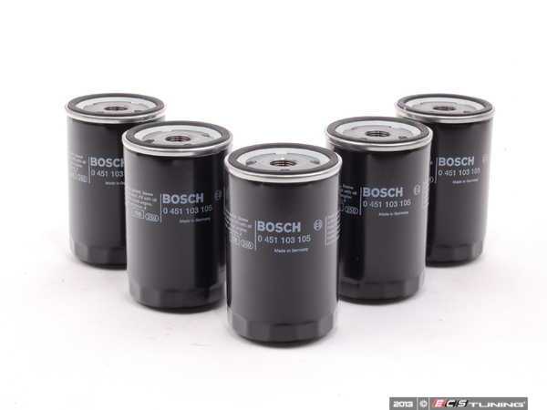 Bosch - 11421266773 - Oil Filter - 5 Pack - Stock Up And SAVE!