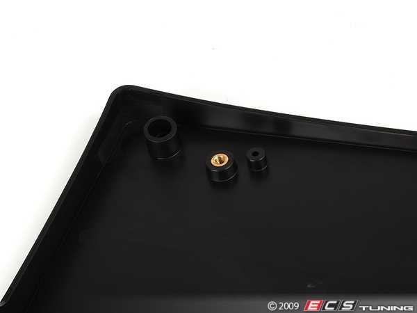 Genuine BMW - 51117058449 - E90 License Plate Base (51-11-7-058-449)