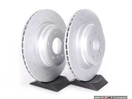 Genuine BMW - 34216855004KT - Rear Brake Rotors - Pair (336x22)