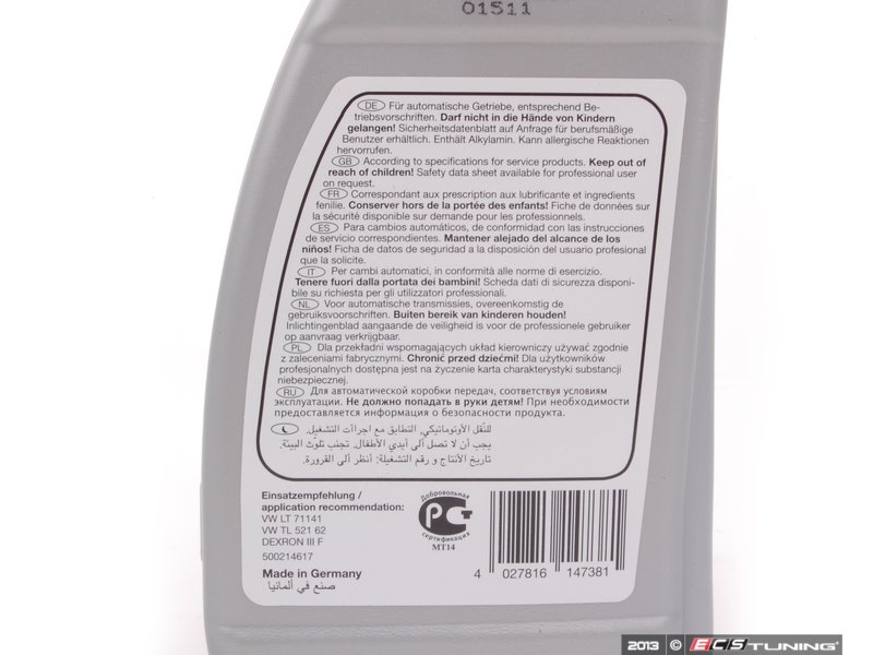 Febi - G052162A2 - Automatic Transmission Fluid - 1 Liter