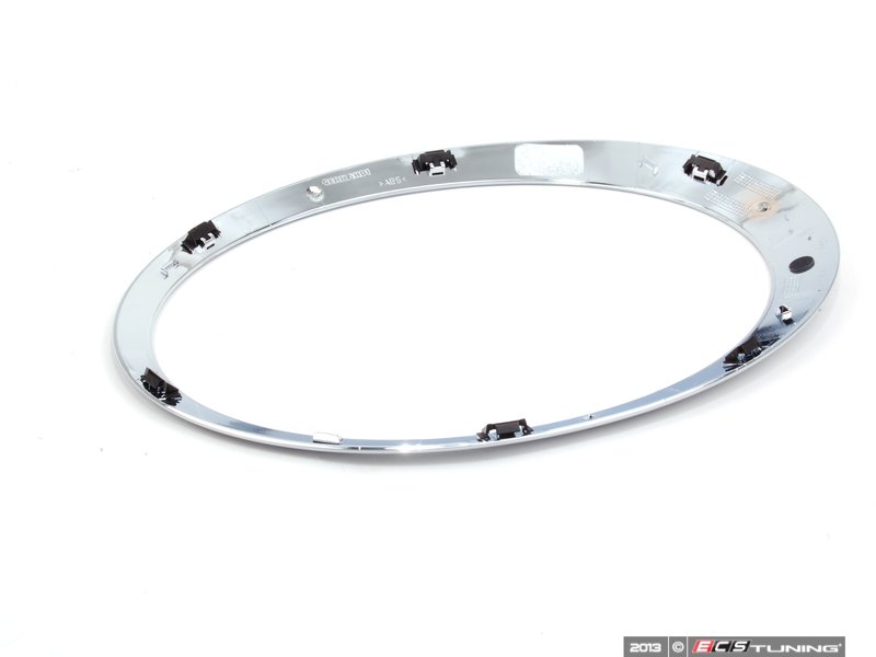 Genuine MINI - 51137149906 - Headlight Trim Ring Chrome - Passenger ...