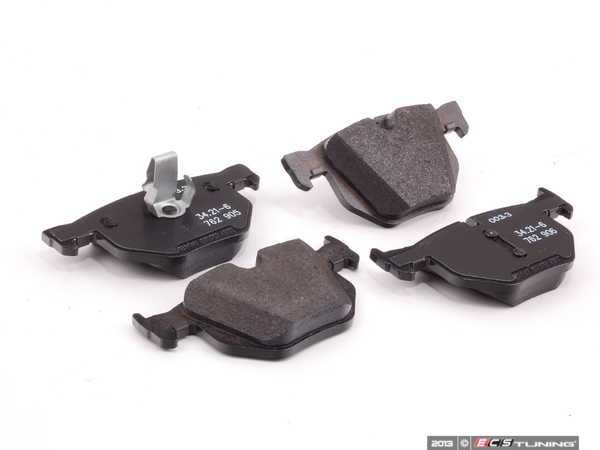 Genuine BMW - 34216763043 - Rear Brake Pad Set (34-21-6-763-043)