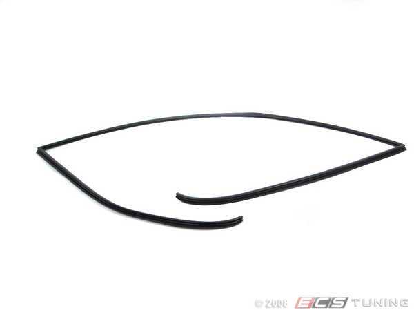 Genuine BMW - 51317027916 - Back Glass Seal (51-31-7-027-916)
