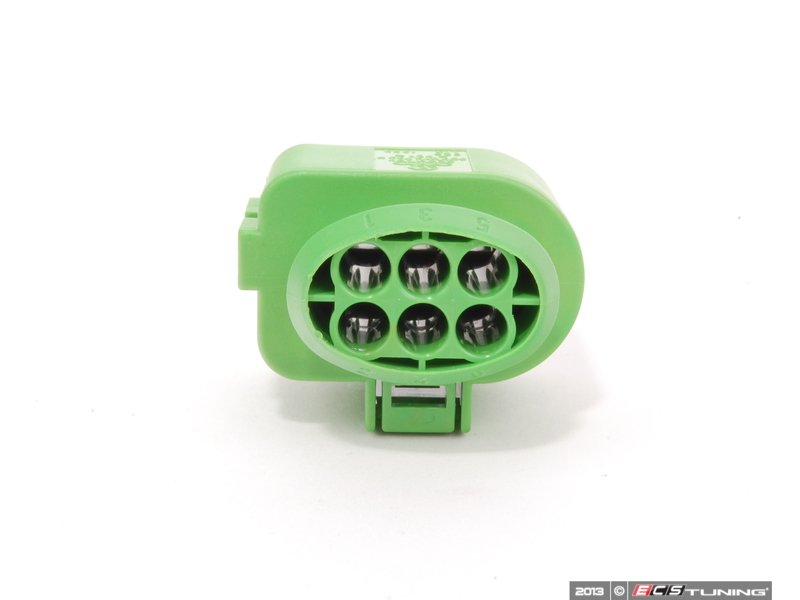 Genuine Volkswagen Audi - 3D0973733F - Connector Housing - 6-Pin (3D0 ...