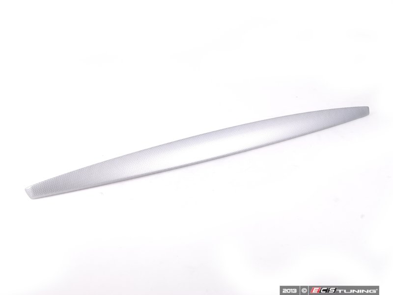 Genuine BMW - 51458037457 - E82 Dashboard Trim - Glacier Silver (51-45 ...