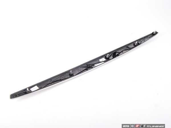 Genuine BMW - 51458037457 - E82 Dashboard Trim - Glacier Silver (51-45 ...