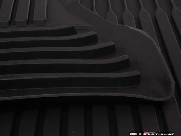 Genuine BMW - 51475B70A00 - Basic Line Rubber Floor Mat Set - Front (51 ...