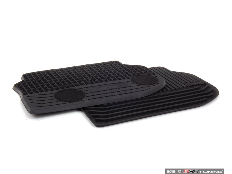 Genuine BMW - 51472153889 - Basic Line Rubber Floor Mat Set - Rear (51 ...