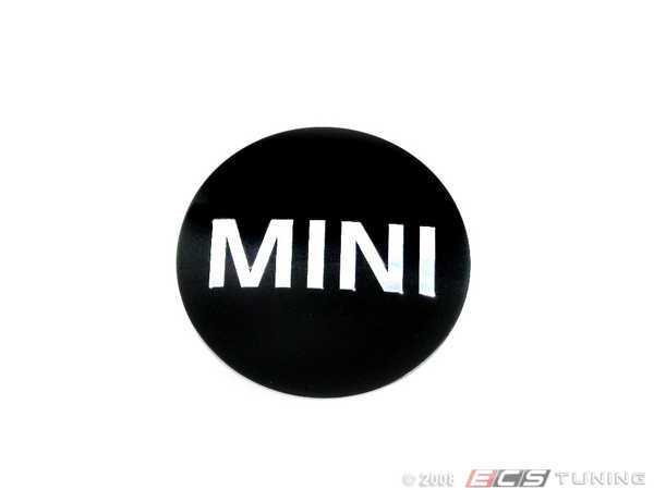 Genuine MINI - 36136758687 - MINI Logo Center Cap Sticker - Priced Each ...