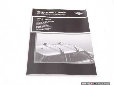 Genuine MINI - 82712149225 - Roof Rack Base Bars (82-71-2-149-225)