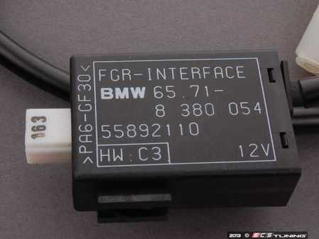 Genuine BMW - 65718380054 - Cruise Control Interface (65-71-8-380-054)
