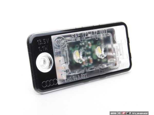 Genuine Volkswagen Audi - 4H0943021 - LED License Plate Light Assembly ...