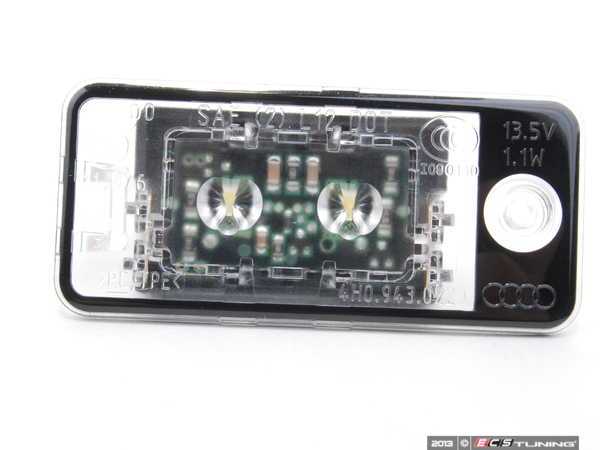 Genuine Volkswagen Audi - 4H0943022 - LED License Plate Light Assembly ...