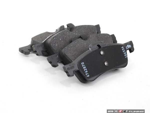 Genuine MINI - 34216762871 - Rear Brake Pad Set (34-21-6-762-871)