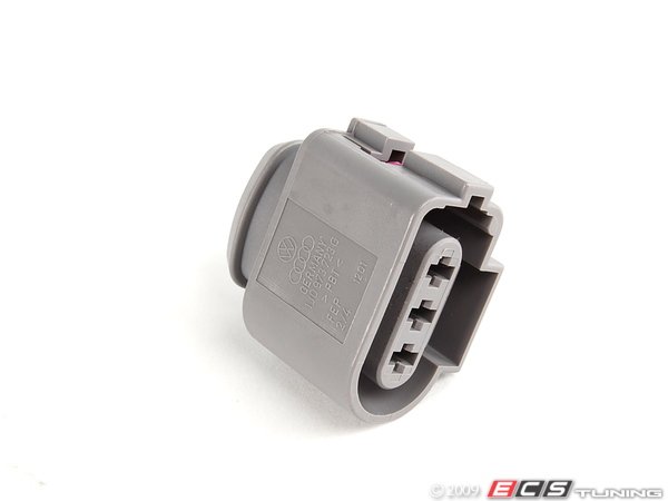 Genuine Volkswagen Audi - 1J0973723G - Gray connector housing - 3 pin ...