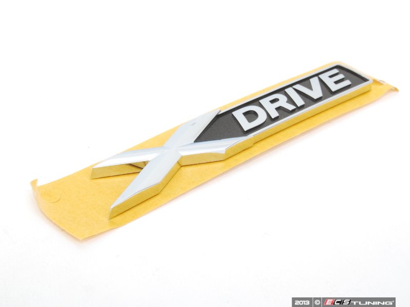 Genuine BMW - 51147318576 - X Drive Emblem (51-14-7-318-576)