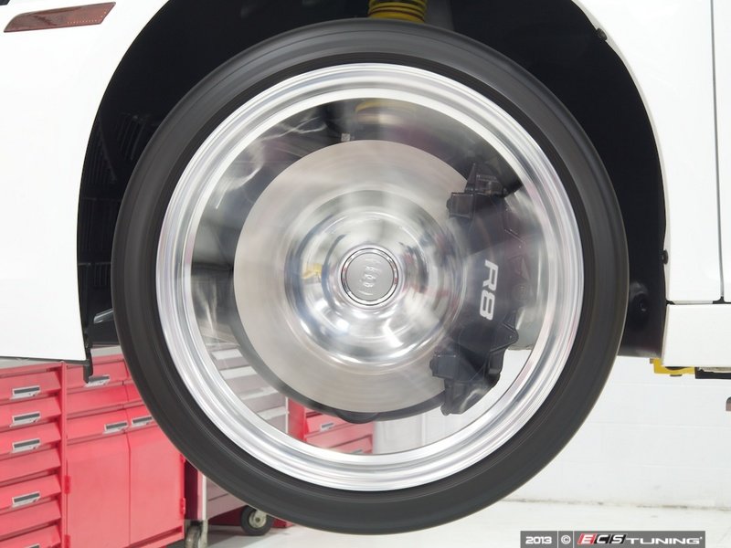 ECS News - Audi R8 ECS 2-Piece Brake Rotors