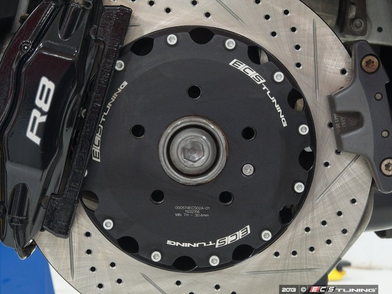 ECS News - Audi R8 ECS 2-Piece Brake Rotors