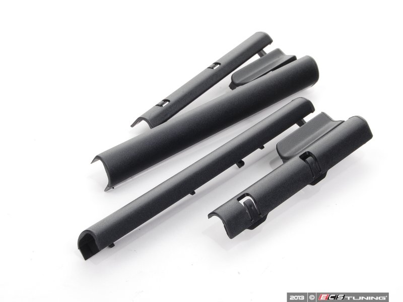 Genuine BMW - 52108217315 - Seat Rail Cover Kit - Schwarz (52-10-8-217-315)