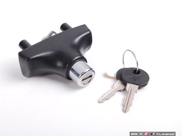 Genuine BMW - 51241911948 - E30 trunk lock with keys (51-24-1-911-948)