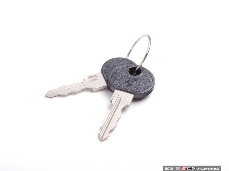 Genuine BMW - 51241911948 - E30 trunk lock with keys (51-24-1-911-948)
