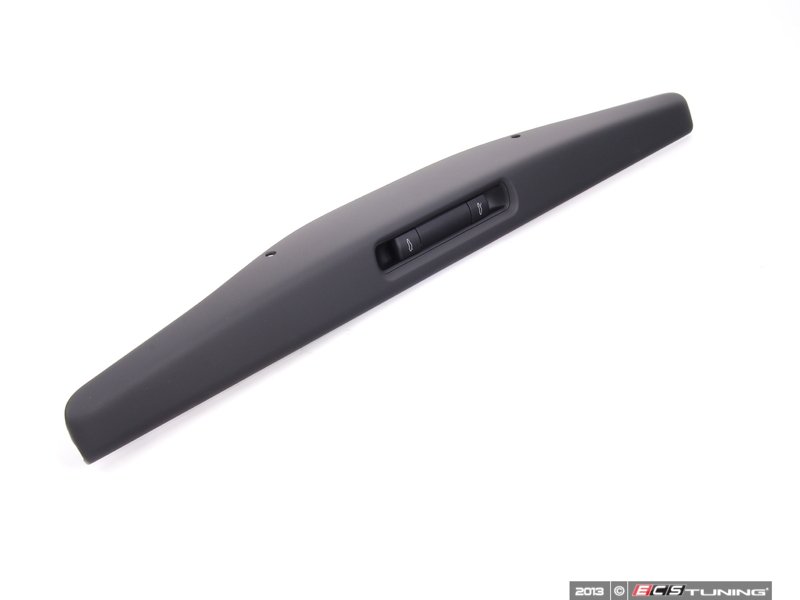 Genuine Porsche - 99755101905A03 - Door Sill Lining With Switches - Black